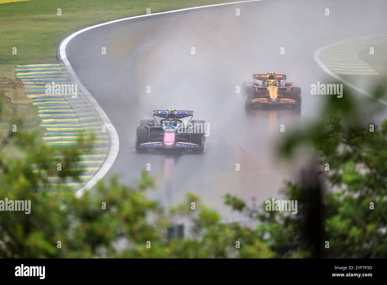 Sao Paulo, Brazil . 18th Oct, 2024. Pierre Gasly (FRA) - Alpine F1 Team ...