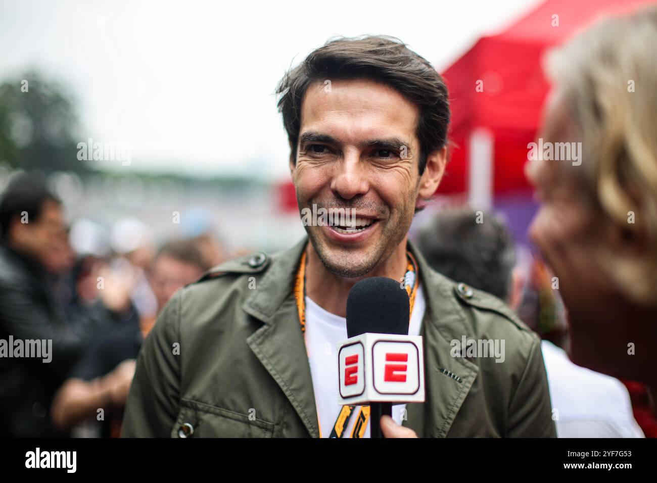 Ricardo Kaka football player portrait during the Formula 1 Grande ...