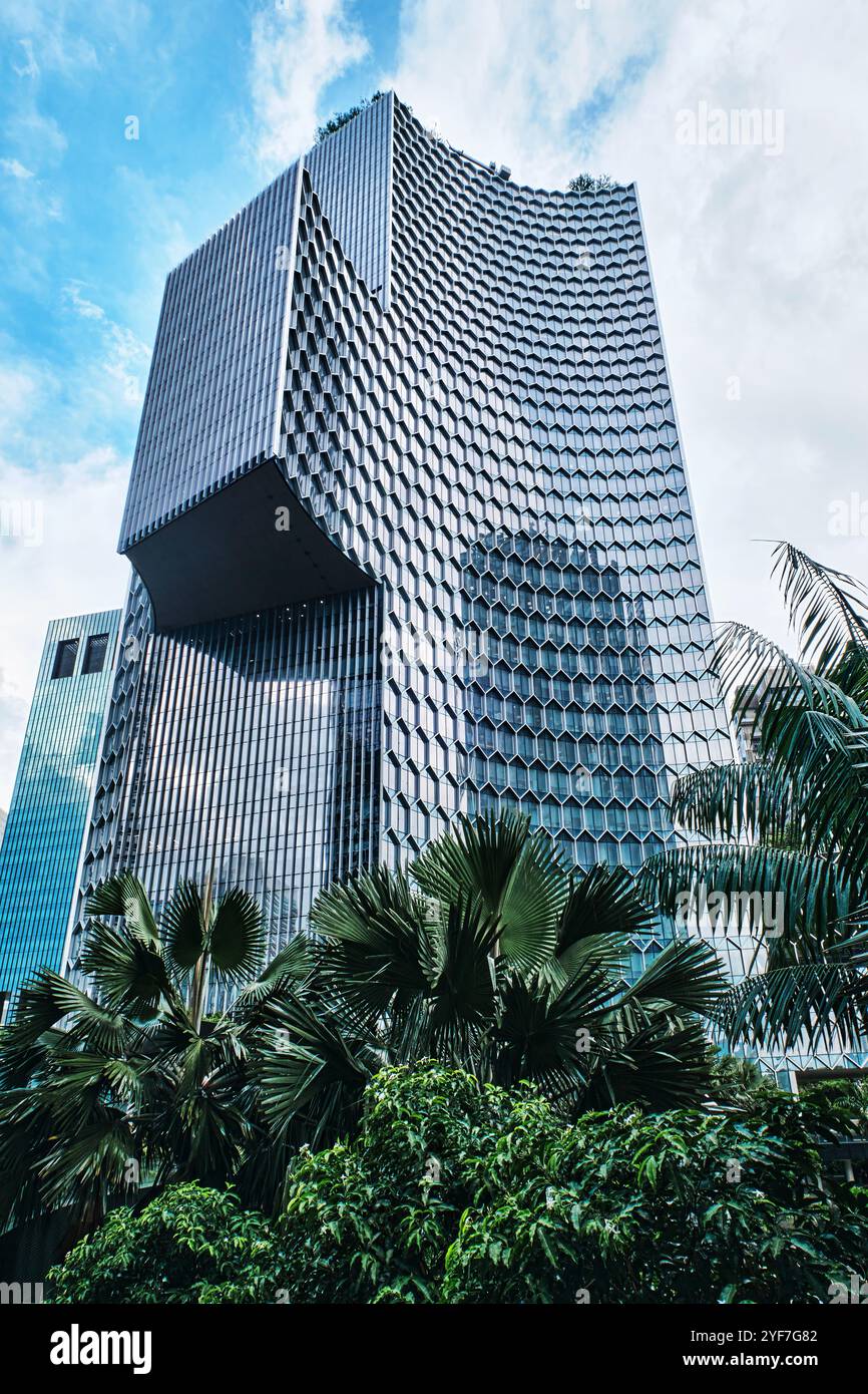 Singapore - August 15, 2024: The Duo building located near Bugis ...