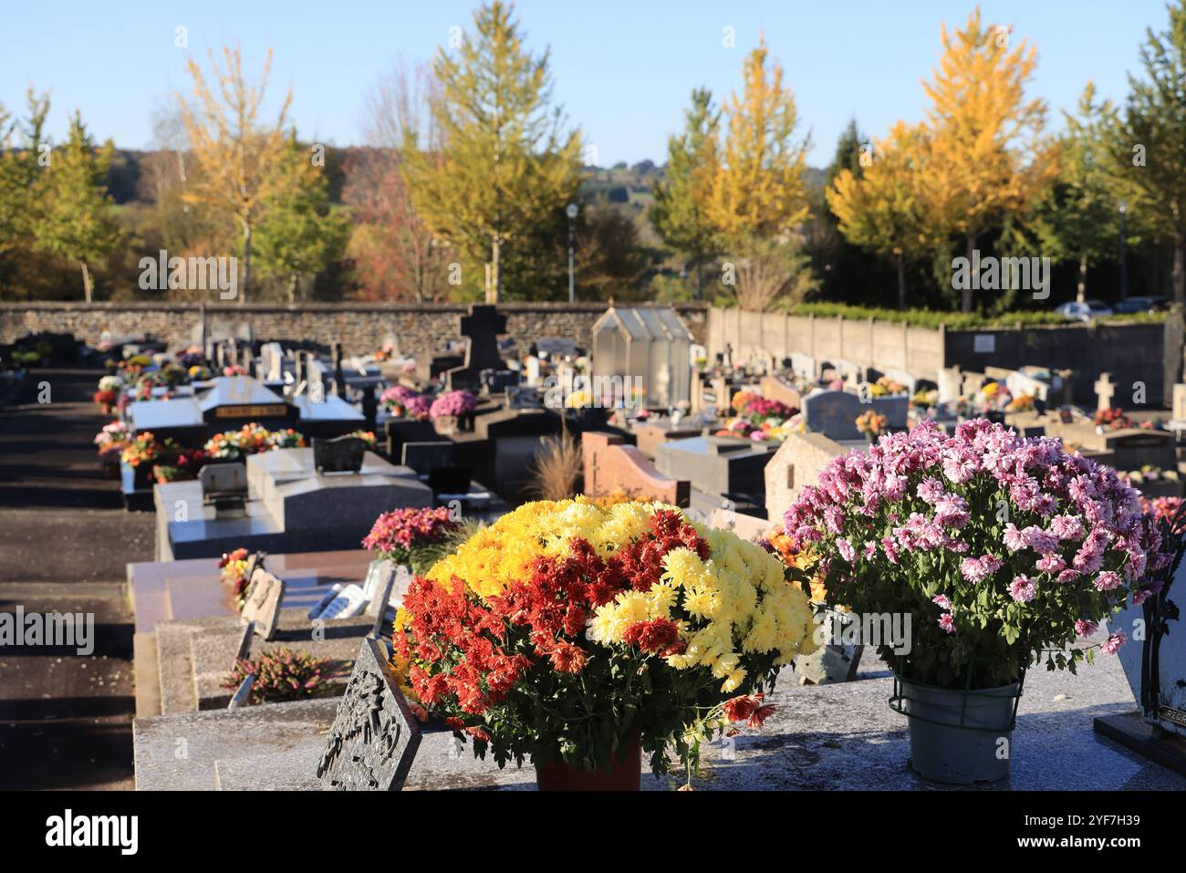 All Souls' Day or commemoration of all the faithful departed in a ...