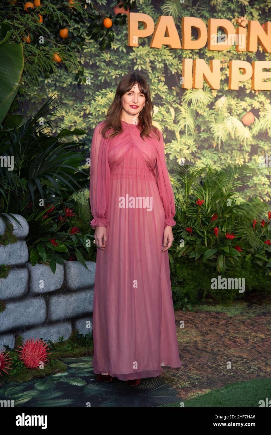 London, UK. 03rd Nov, 2024. Emily Mortimer attends the "Paddington In ...