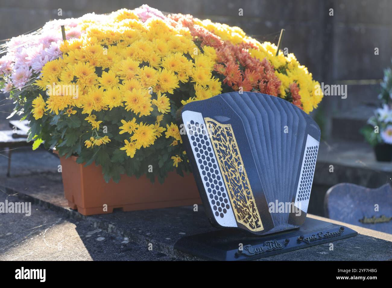 All Souls' Day or commemoration of all the faithful departed in a ...