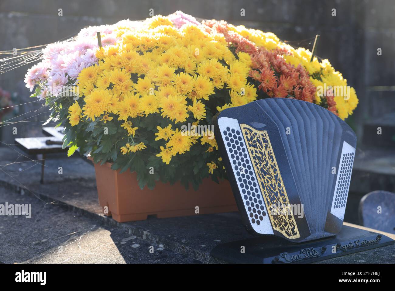 All Souls' Day or commemoration of all the faithful departed in a ...