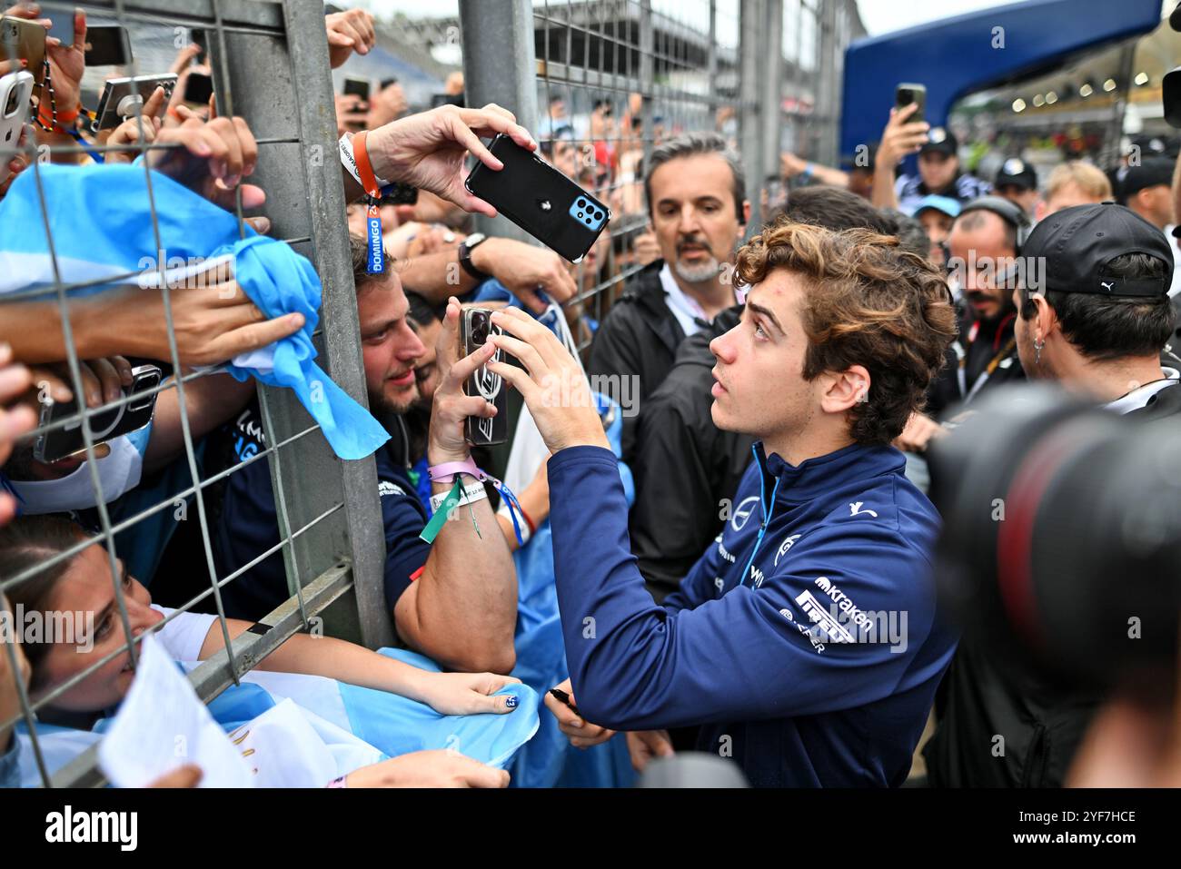Sao Paulo, Brazil. 03rd Nov, 2024. Franco Colapinto (ARG) Williams ...
