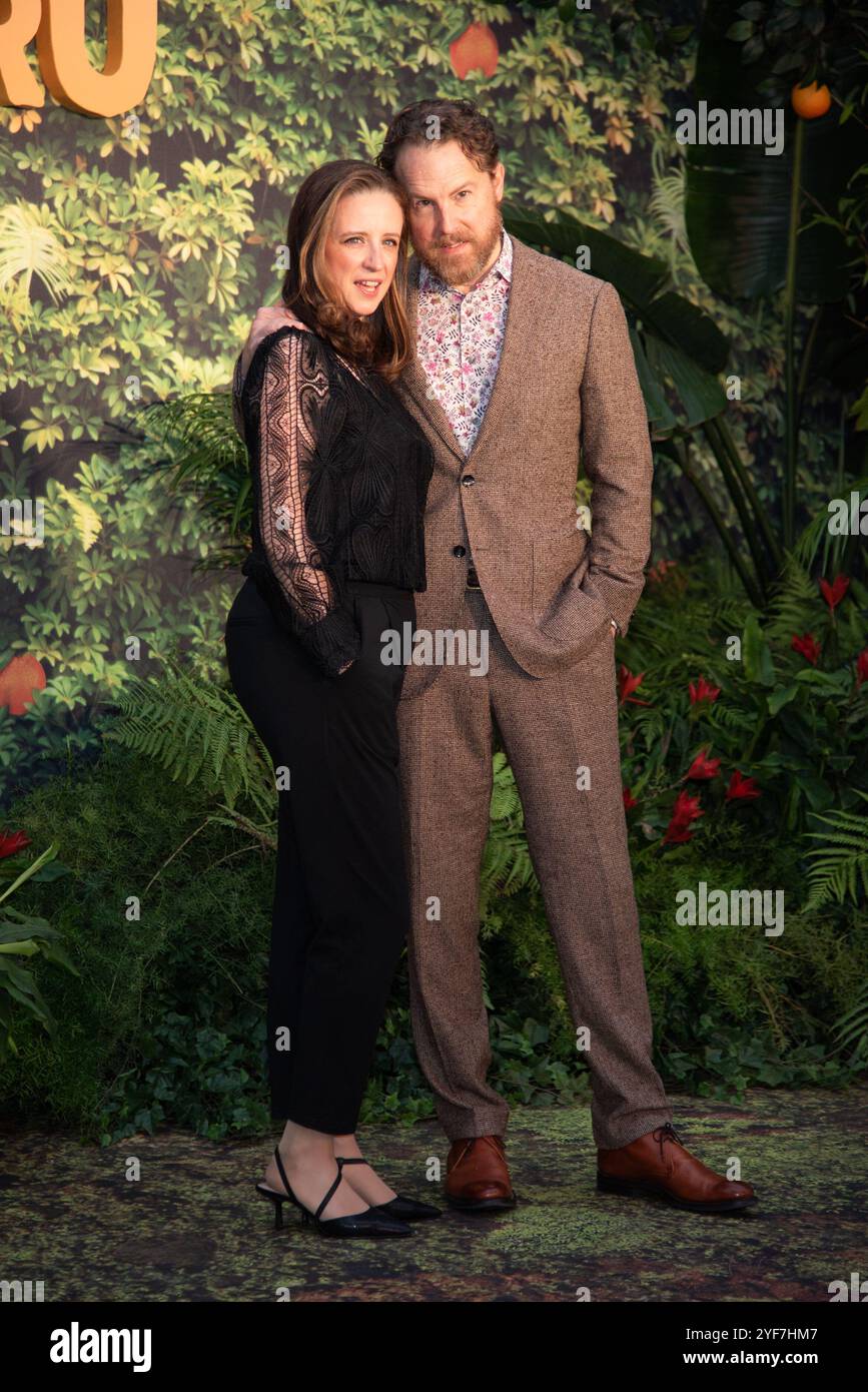 London, UK. 03rd Nov, 2024. Laura Wade and Samuel West attend the ...