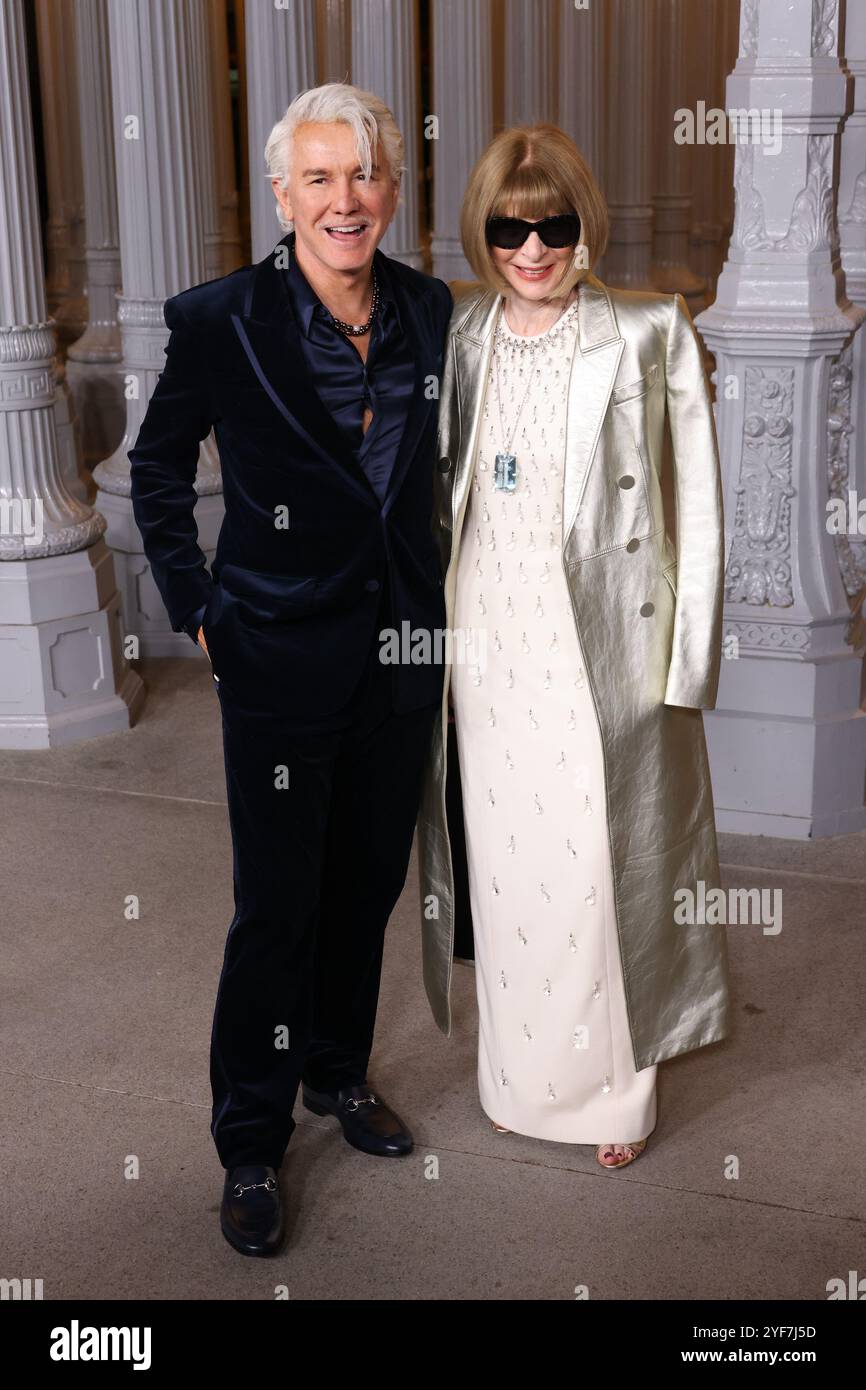 Los Angeles, USA. 03rd Dec, 2024. Baz Luhrmann and Anna Wintour attend ...