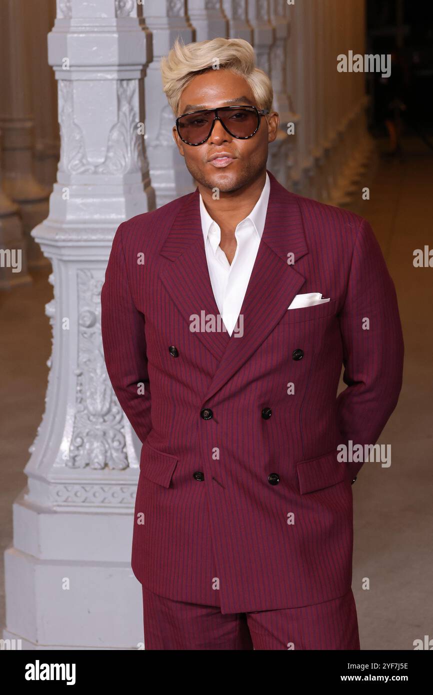 Los Angeles, USA. 03rd Dec, 2024. Law Roach attends the 2024 LACMA Art ...