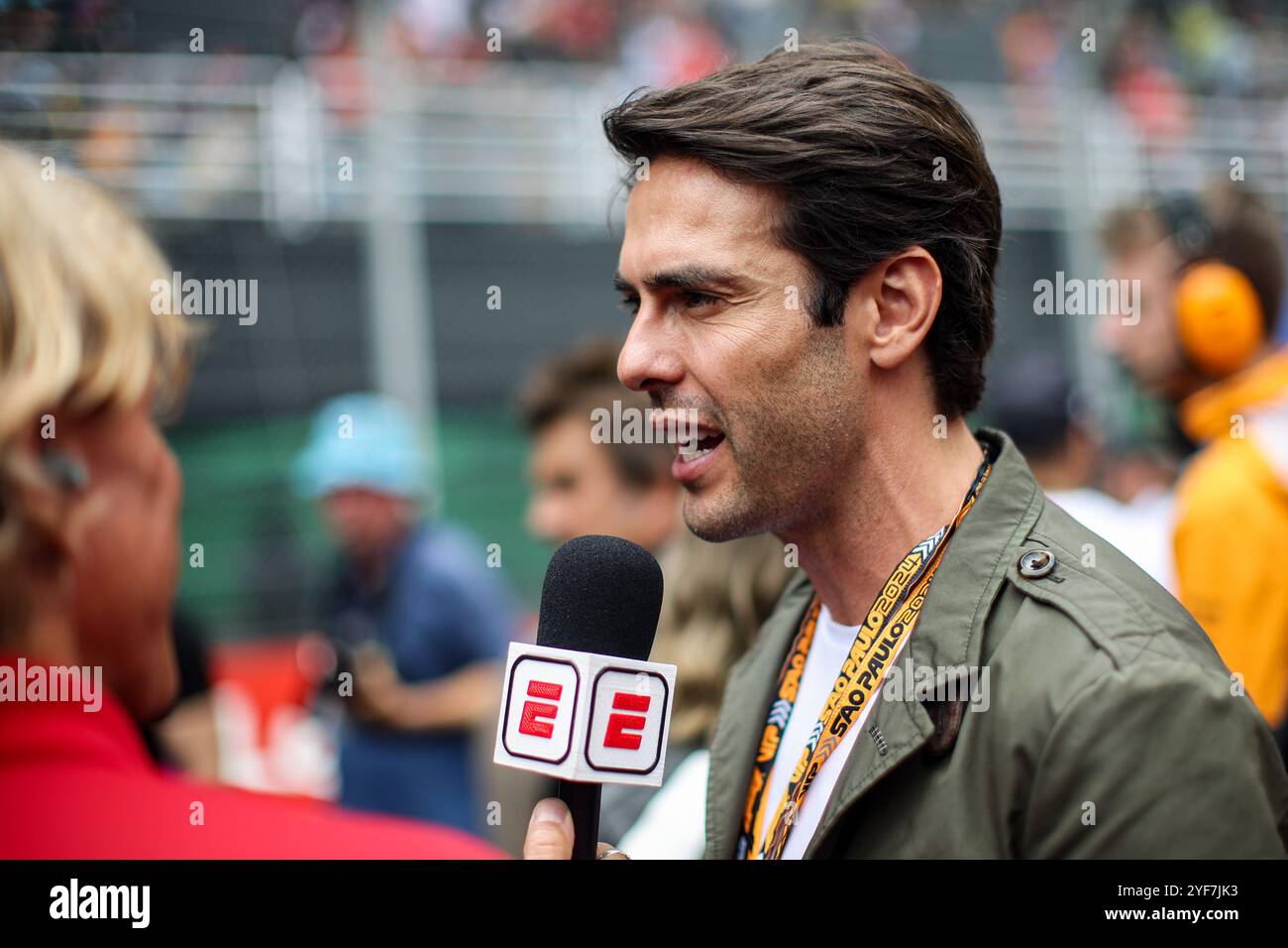 Ricardo Kaka football player portrait during the Formula 1 Grande ...