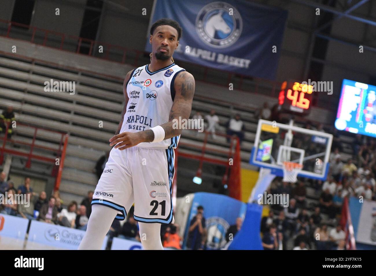 Charles Manning Jr of Napolibasket during Napolibasket vs Umana Reyer Venezia, Italian ...