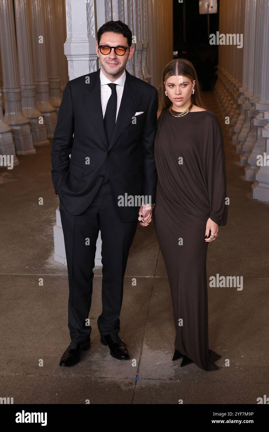 Los Angeles, USA. 03rd Dec, 2024. Elliot Grange and Sofia Richie ...