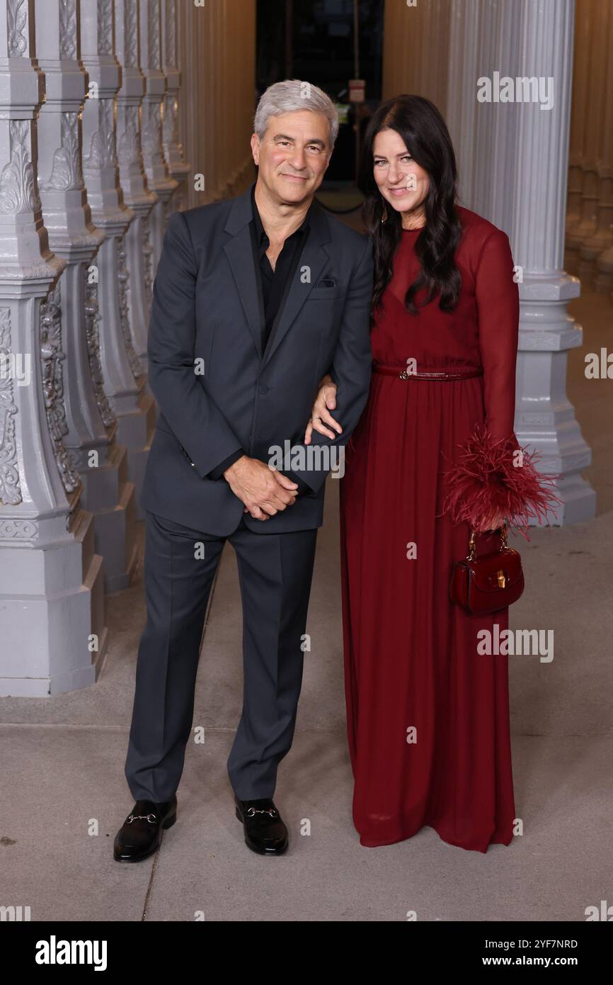 Los Angeles, USA. 03rd Dec, 2024. Michael Govan and Katherine Ross ...