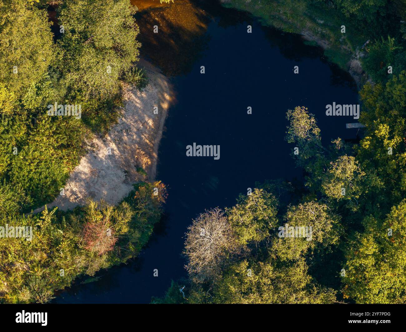 Aerial view captures lush green hi-res stock photography and images - Alamy