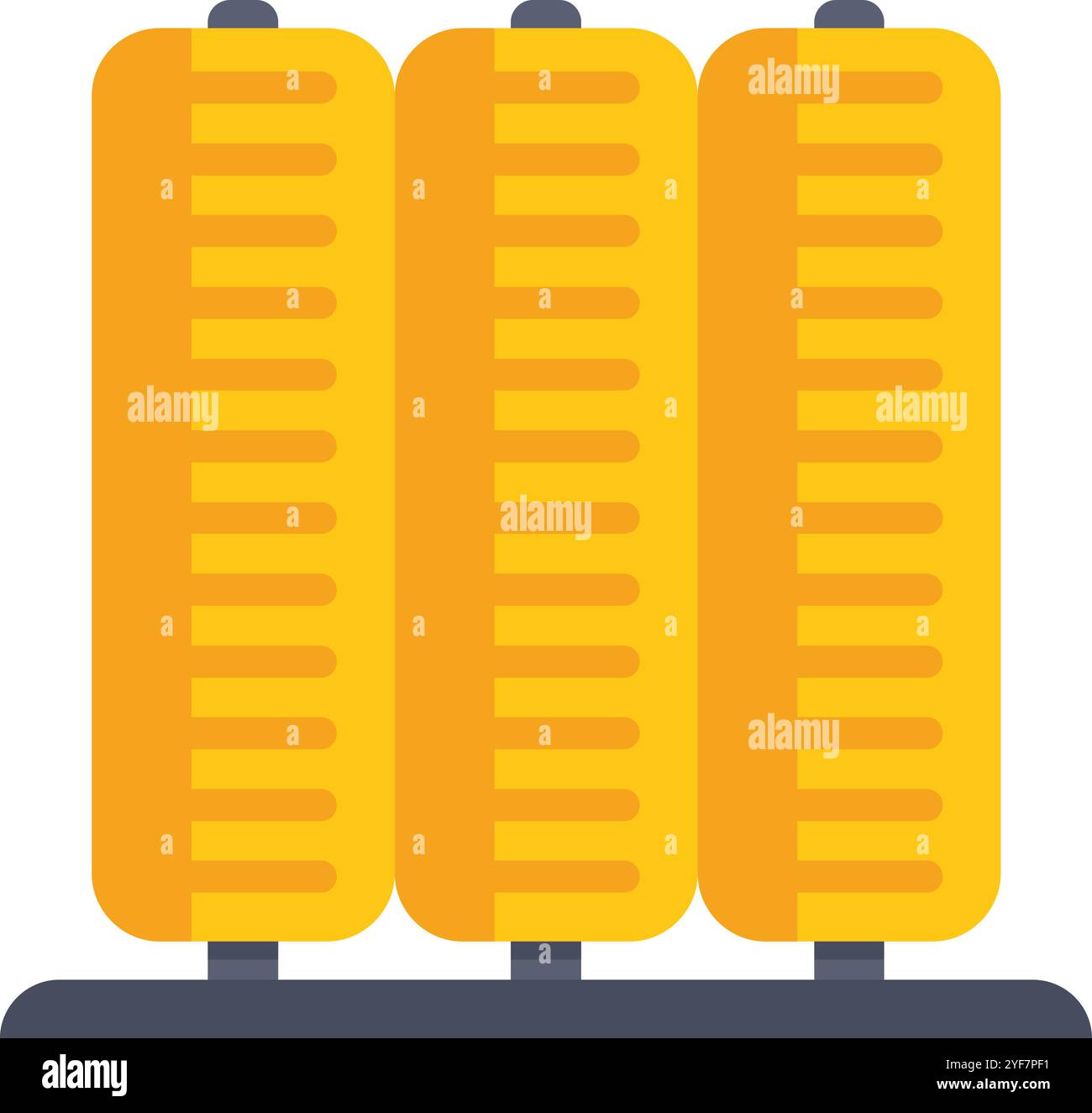 Corn dryer blowing hot air for drying and preservation, agricultural ...
