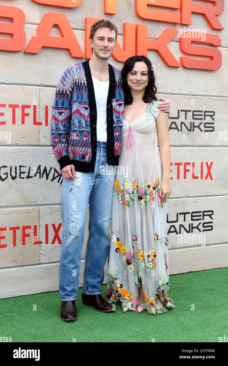 Santa Monica, USA. 2, November, 2024. Pictured left to right, Drew ...