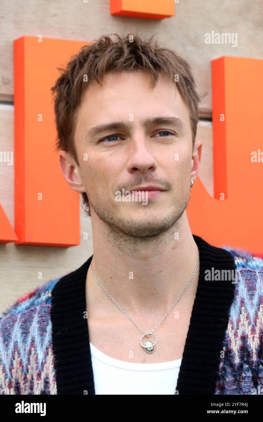 Santa Monica, USA. 2, November, 2024. Pictured left to right, Drew ...