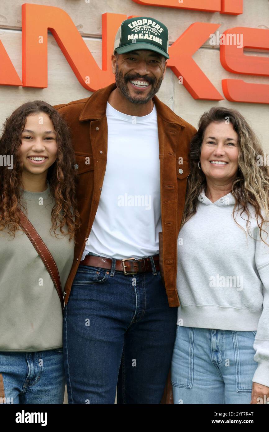 Santa Monica, USA. 2, November, 2024. Pictured left to right, Ever ...