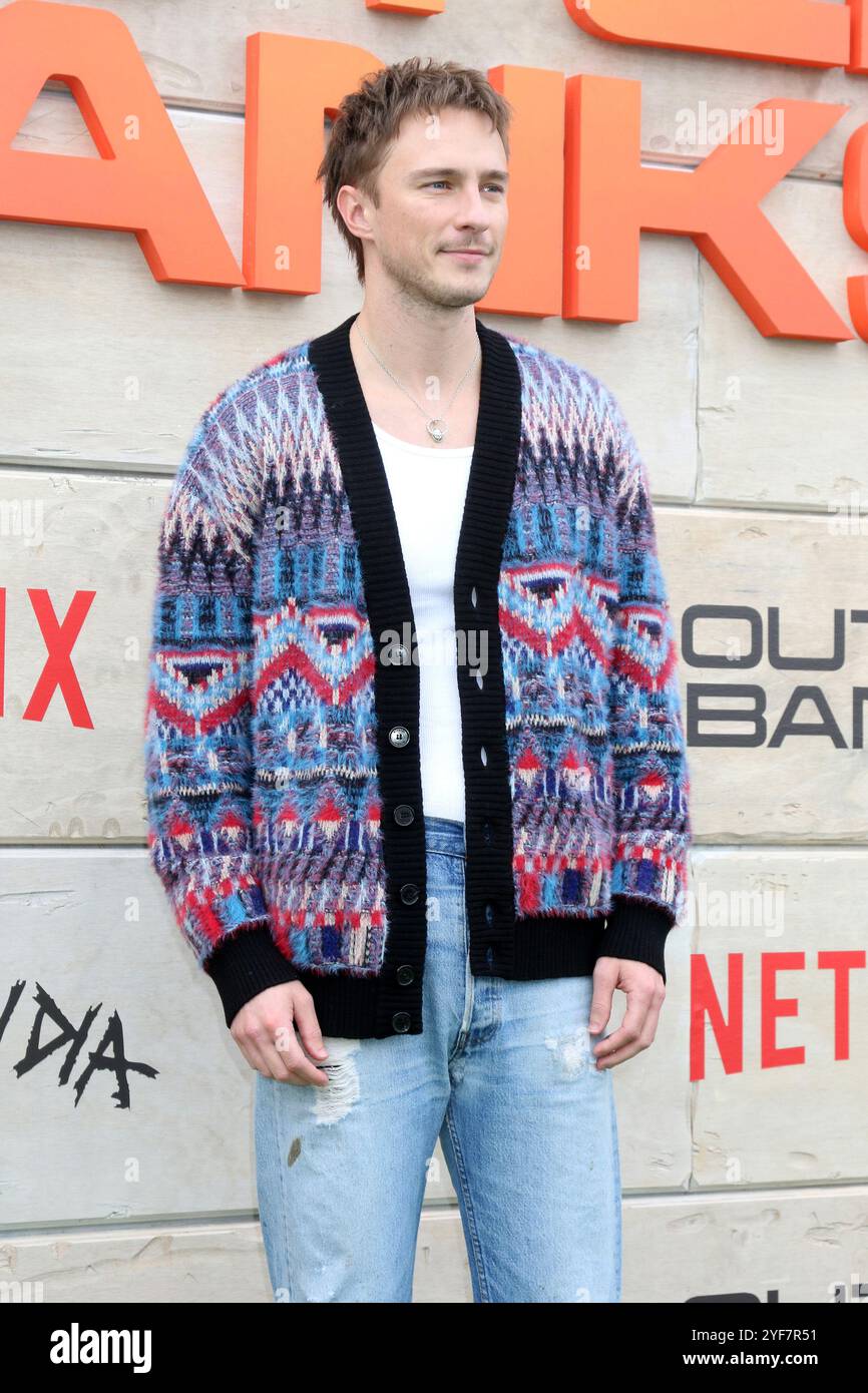 Santa Monica, USA. 2, November, 2024. Pictured left to right, Drew ...