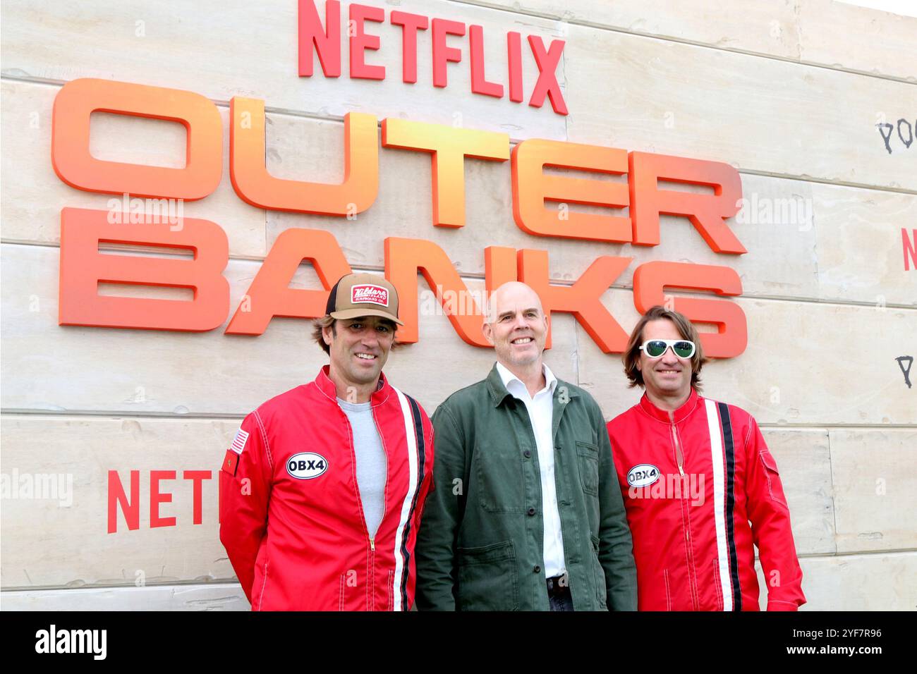 Santa Monica, USA. 2, November, 2024. Pictured left to right, Jonas ...