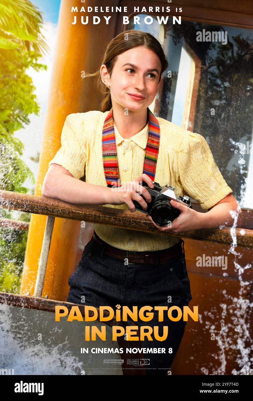 Paddington in Peru (2024) directed by Dougal Wilson and starring Madeleine Harris as Judy Brown ...