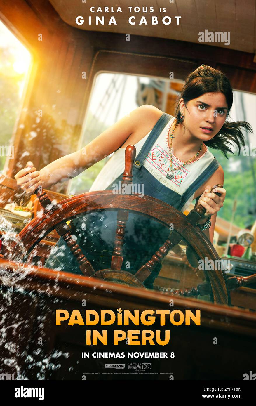 Paddington in Peru (2024) directed by Dougal Wilson and starring Carla Tous as Gina Cabot ...