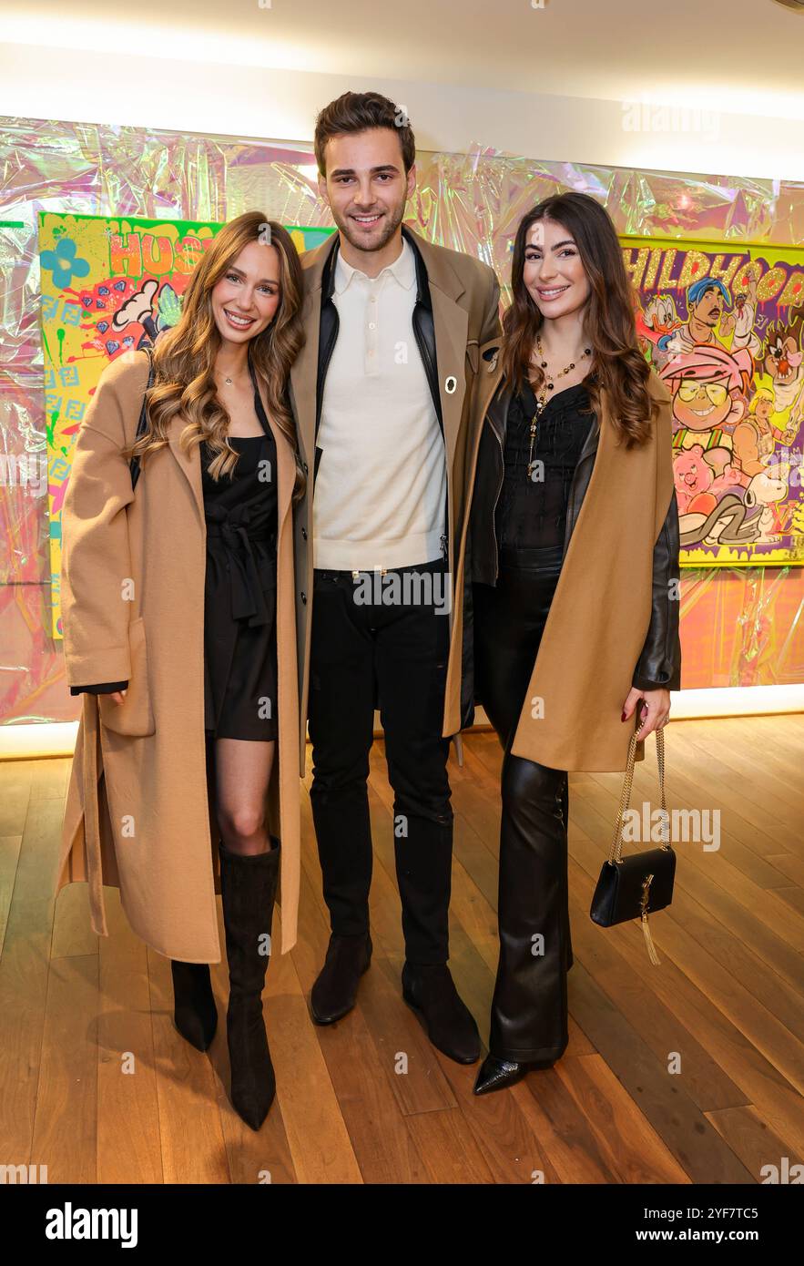 Pop Art Künstler Dennis Klapschus Store Opening, Endin Adrovic Parfum ...