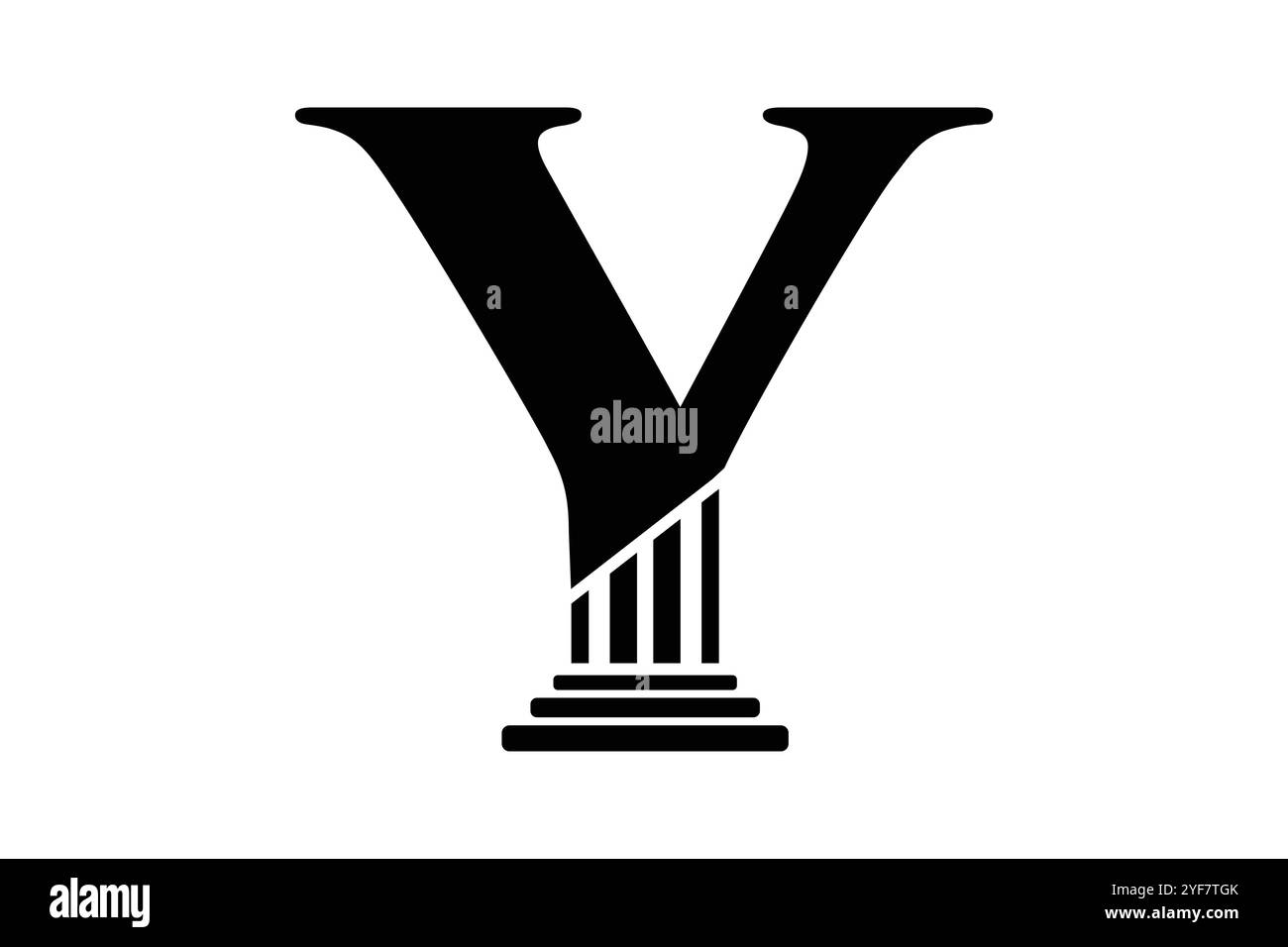 Letter Y Pillar Law Logo Stock Vector Image & Art - Alamy