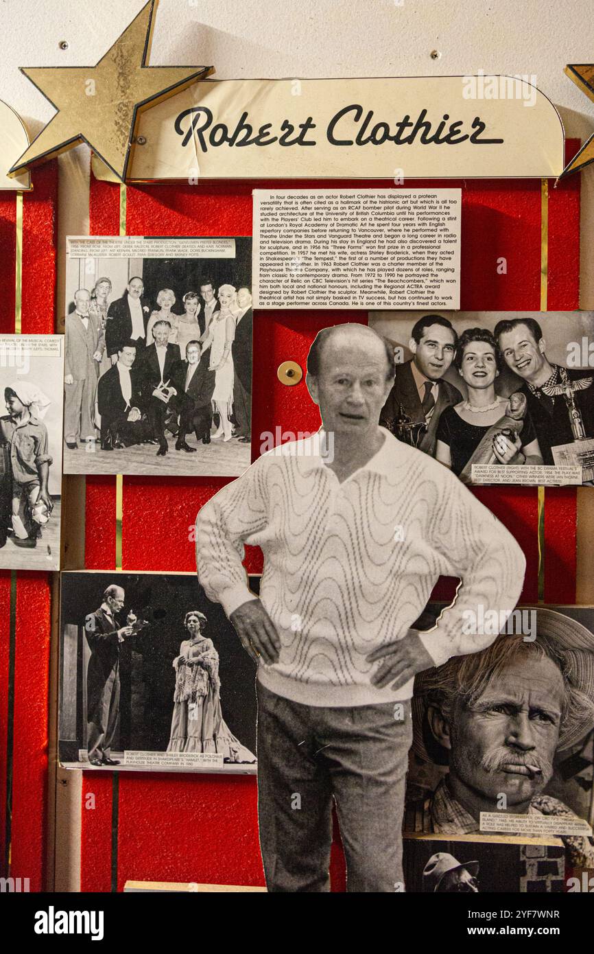 Famous stage personality placard in storage at the Orpheum Theatre in ...