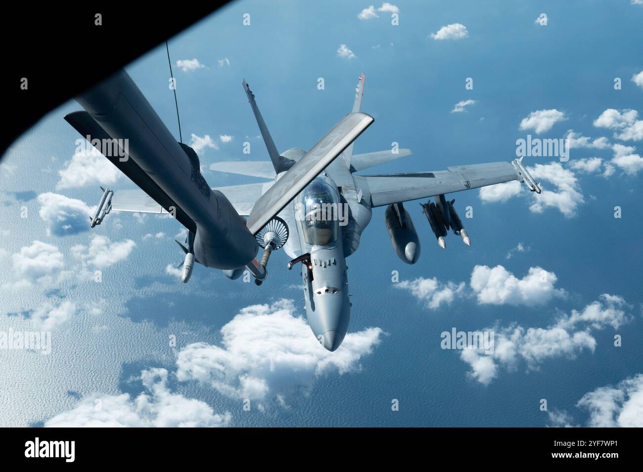 Sea of Japan, Japan. 31 October, 2024. A U.S. Marine Corps F/A-18D ...