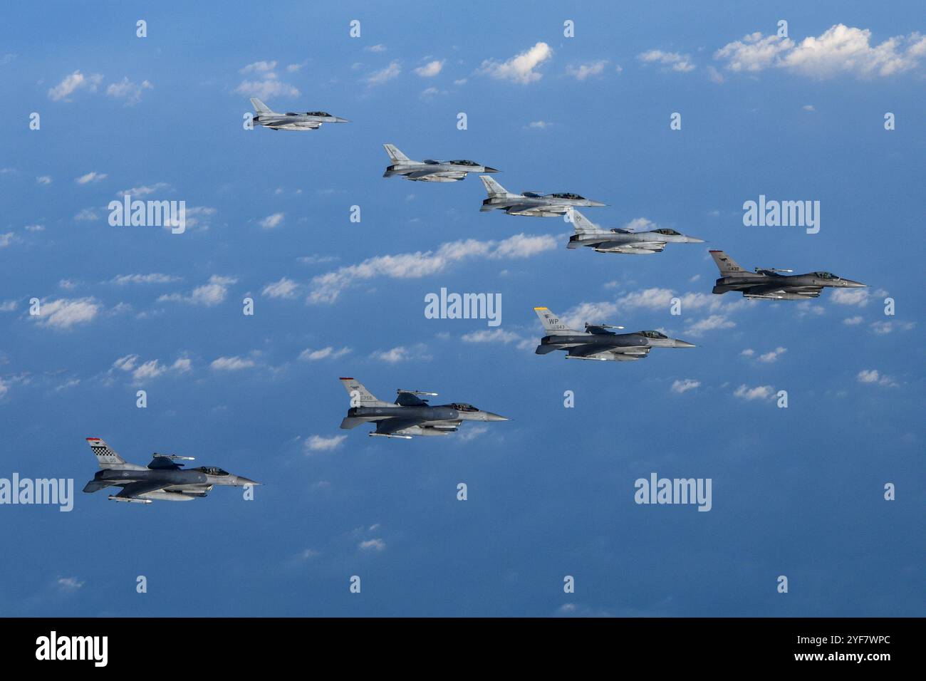 Pyeongtaek, South Korea. 31 October, 2024. U.S. Air Force F-16 Fighting ...