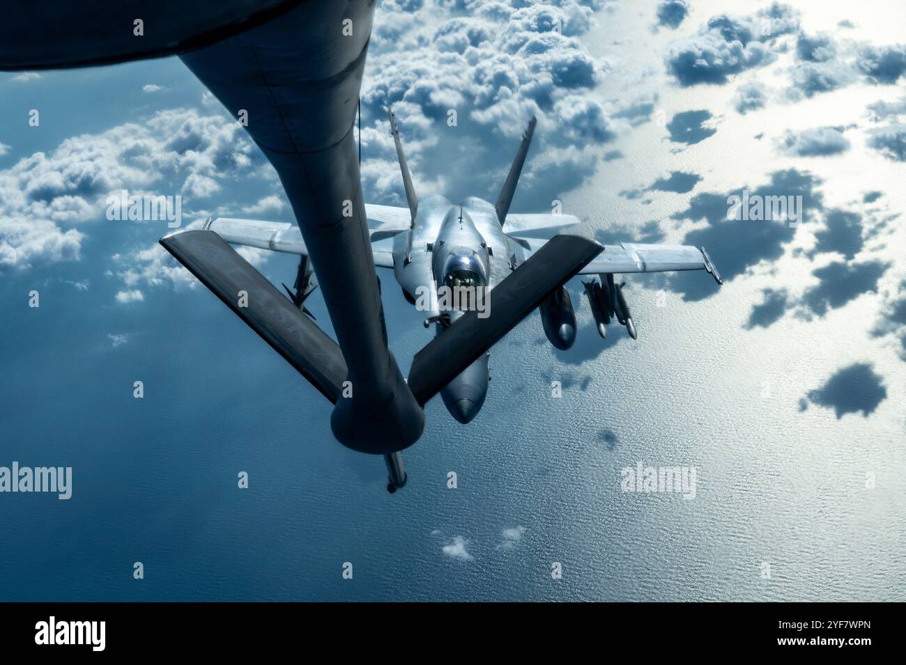 Sea of Japan, Japan. 31 October, 2024. A U.S. Marine Corps F/A-18C ...