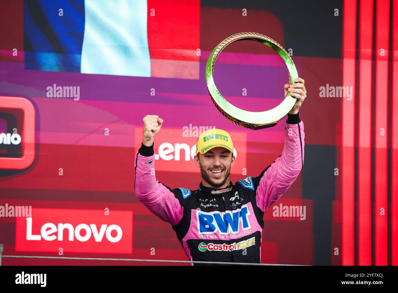 GASLY Pierre (fra), Alpine F1 Team A524, portrait podium during the ...