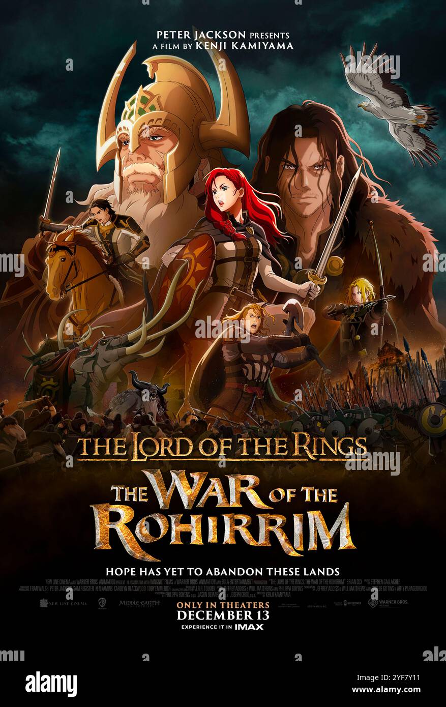 The Lord of the Rings: The War of the Rohirrim (2024) directed by Kenji Kamiyama and starring ...