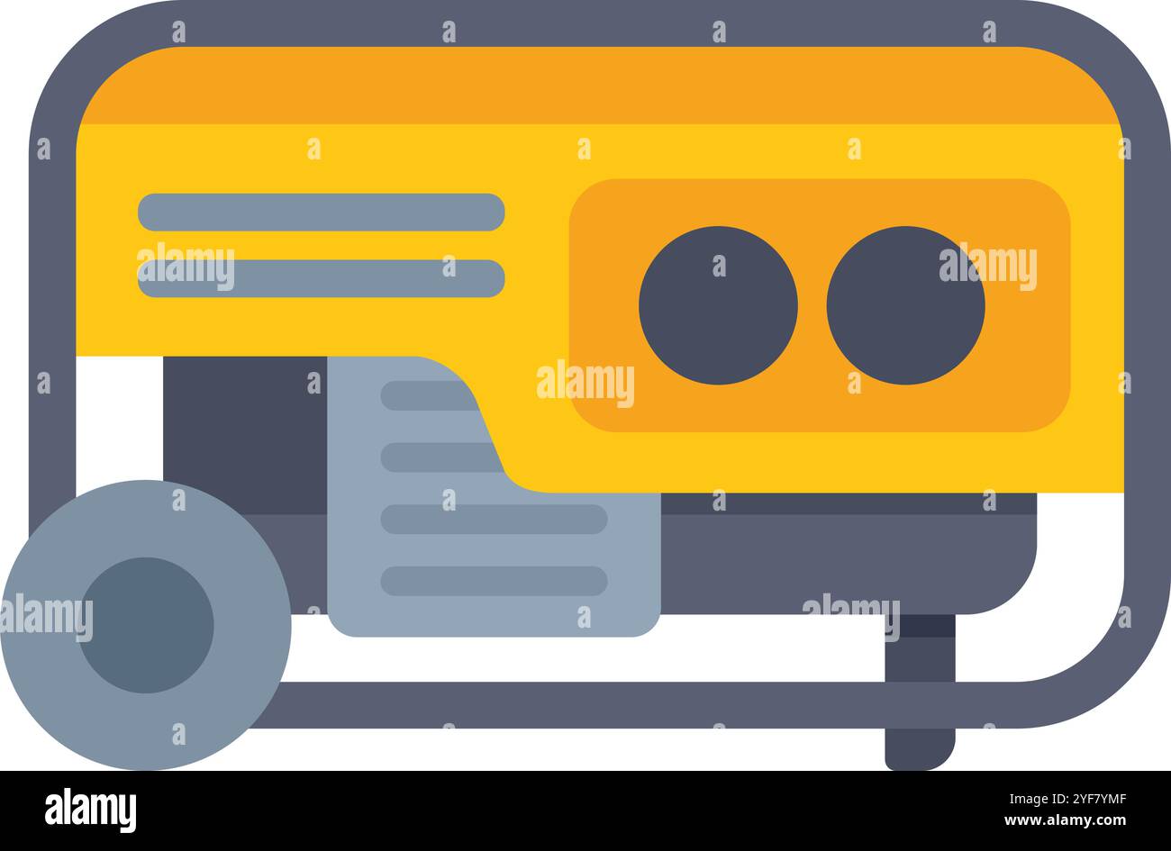 Portable backup generator providing electricity during power outage ...