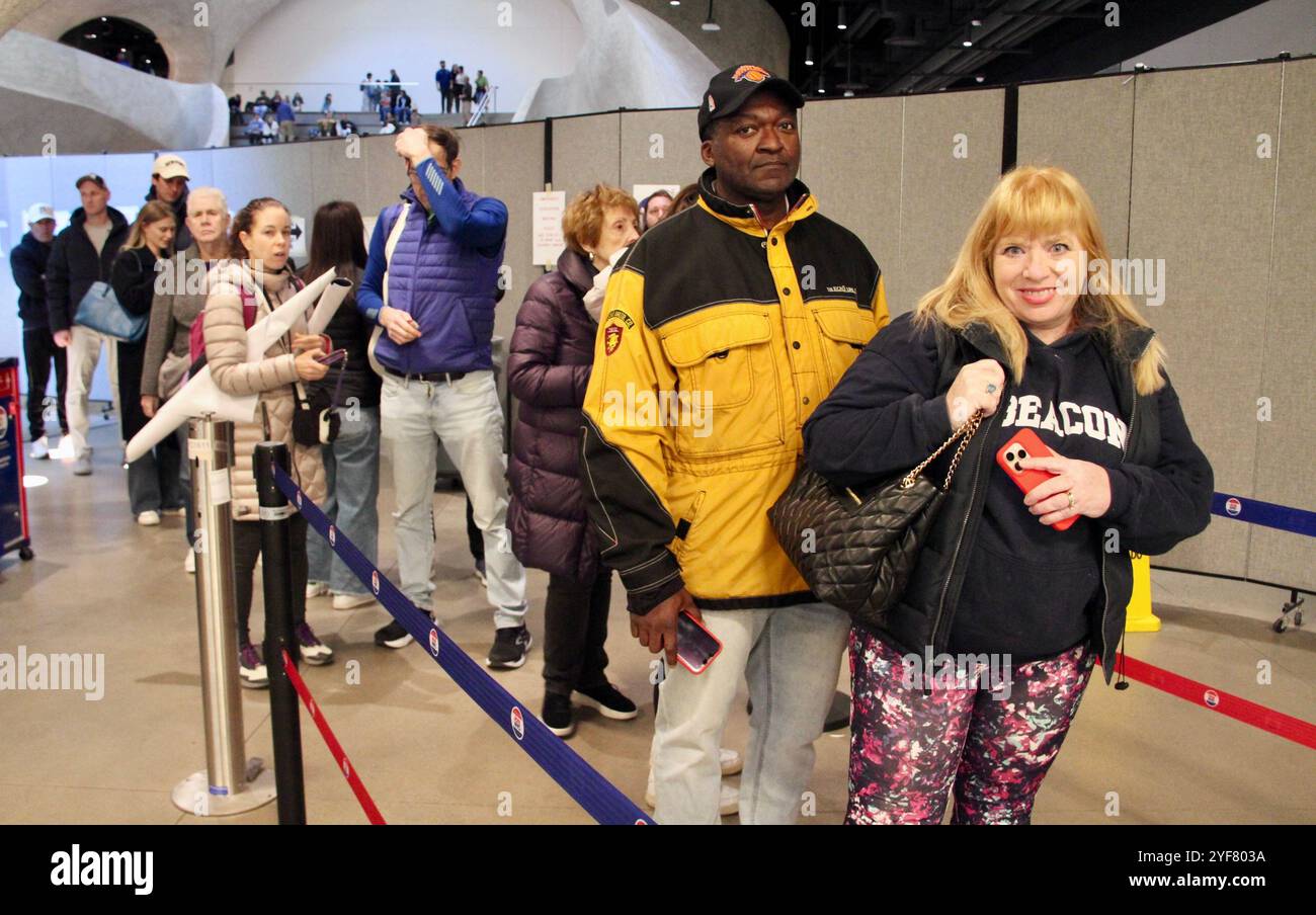 November 3, 2024, New York City, New York: (new) early voting in new ...