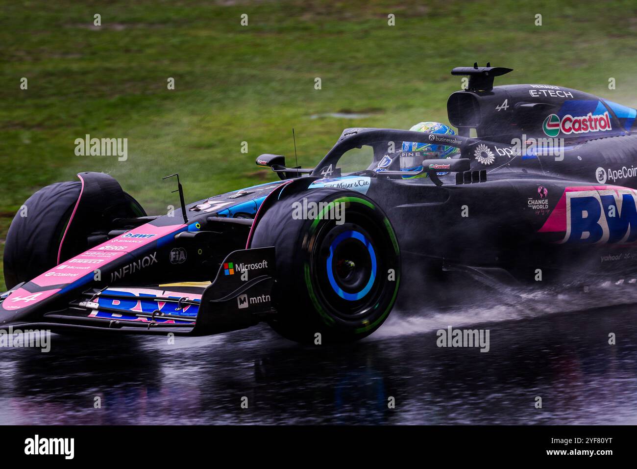 31 OCON Esteban (fra), Alpine F1 Team A524, action during the Formula 1 Grande Premio de Sao ...