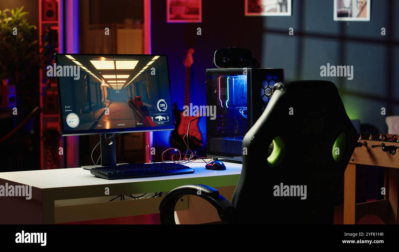 Desktop computer speakers keyboard hi-res stock photography and images ...