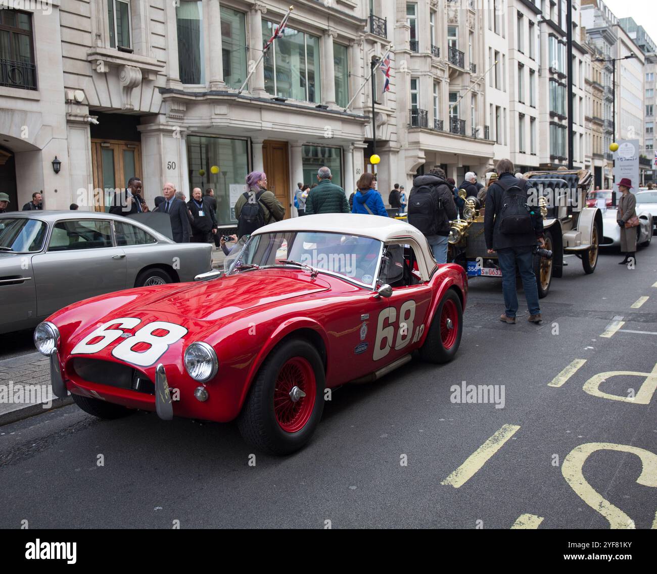 Shelby Cobra Racing Car RAC.St James's Motoring Spectacle 2024 Pall ...