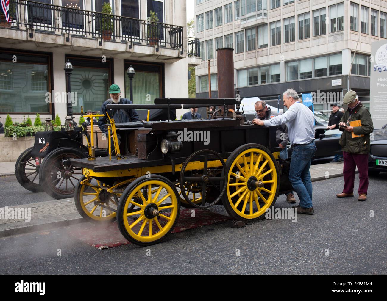 1896 Salvesen ( steam ) Cart Concours RAC.St James's Motoring Spectacle ...