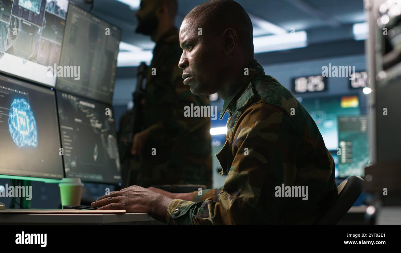 Army software developer employing AI tech in military planning and decision making. African ...