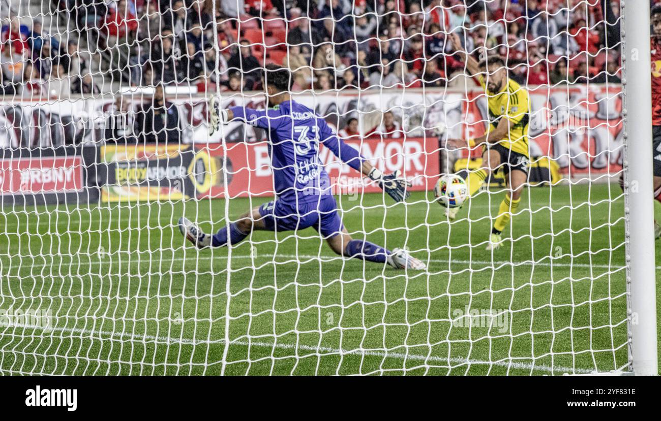 Harrison, USA. 03rd Nov, 2024. Number 10 Diego Rossi, attacker for the ...