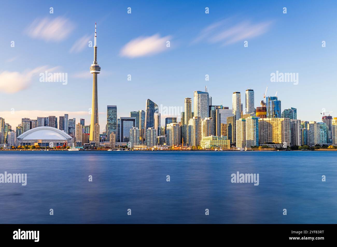 Toronto, Ontario, Canada cityscape at dusk Stock Photo - Alamy