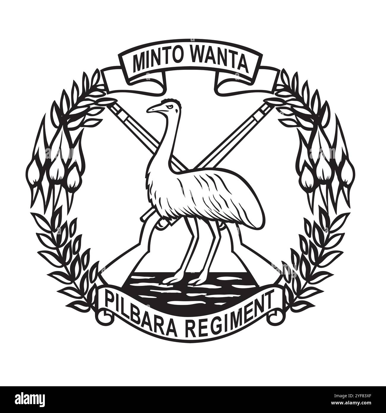 Australian army badge Stock Vector Images - Alamy