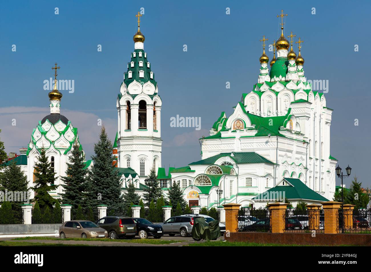 The Holy Trinity Church in Yoshkar-Ola Stock Photo - Alamy