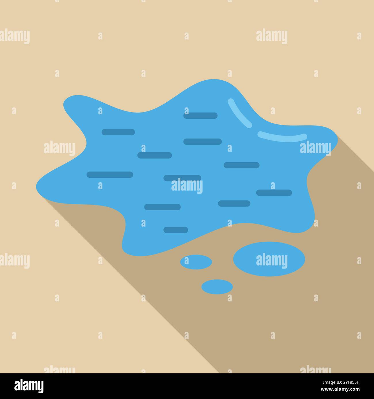 The water around ground Stock Vector Images - Alamy