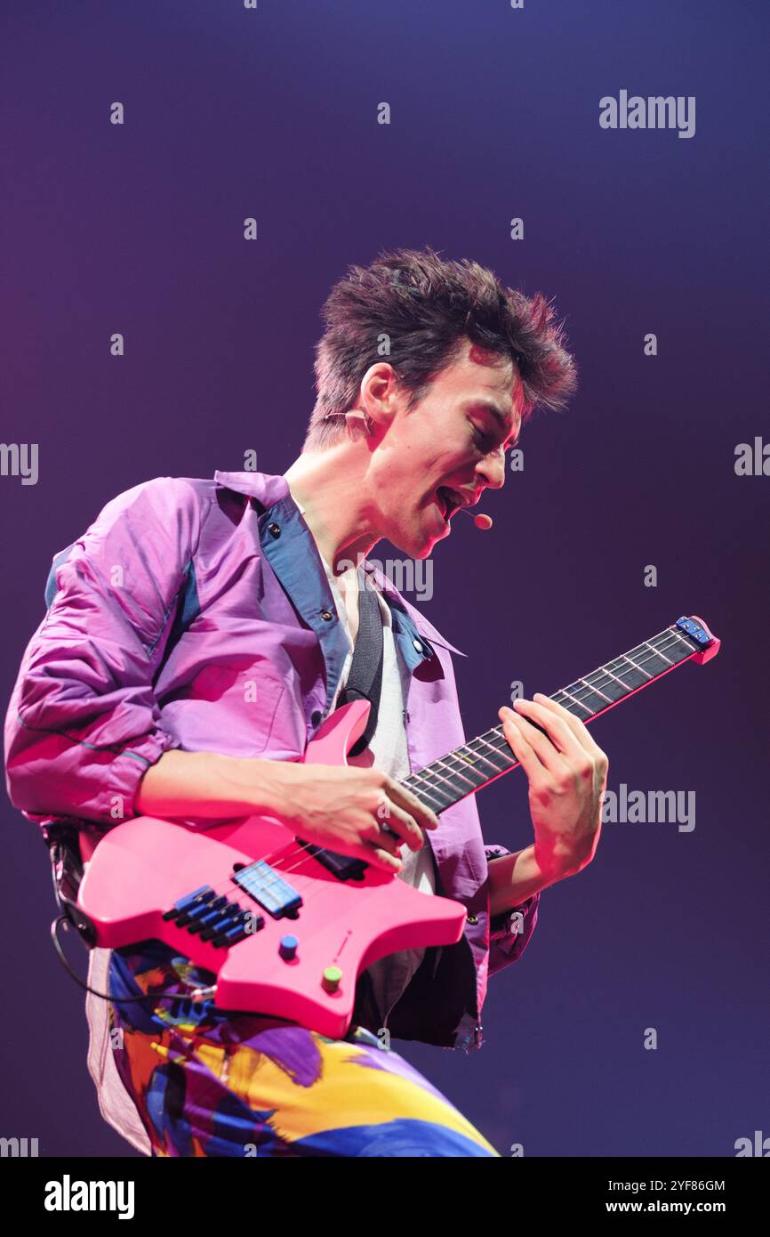 Madrid, Spain. 26th Jan, 2022. the english singer Jacob Collier during ...