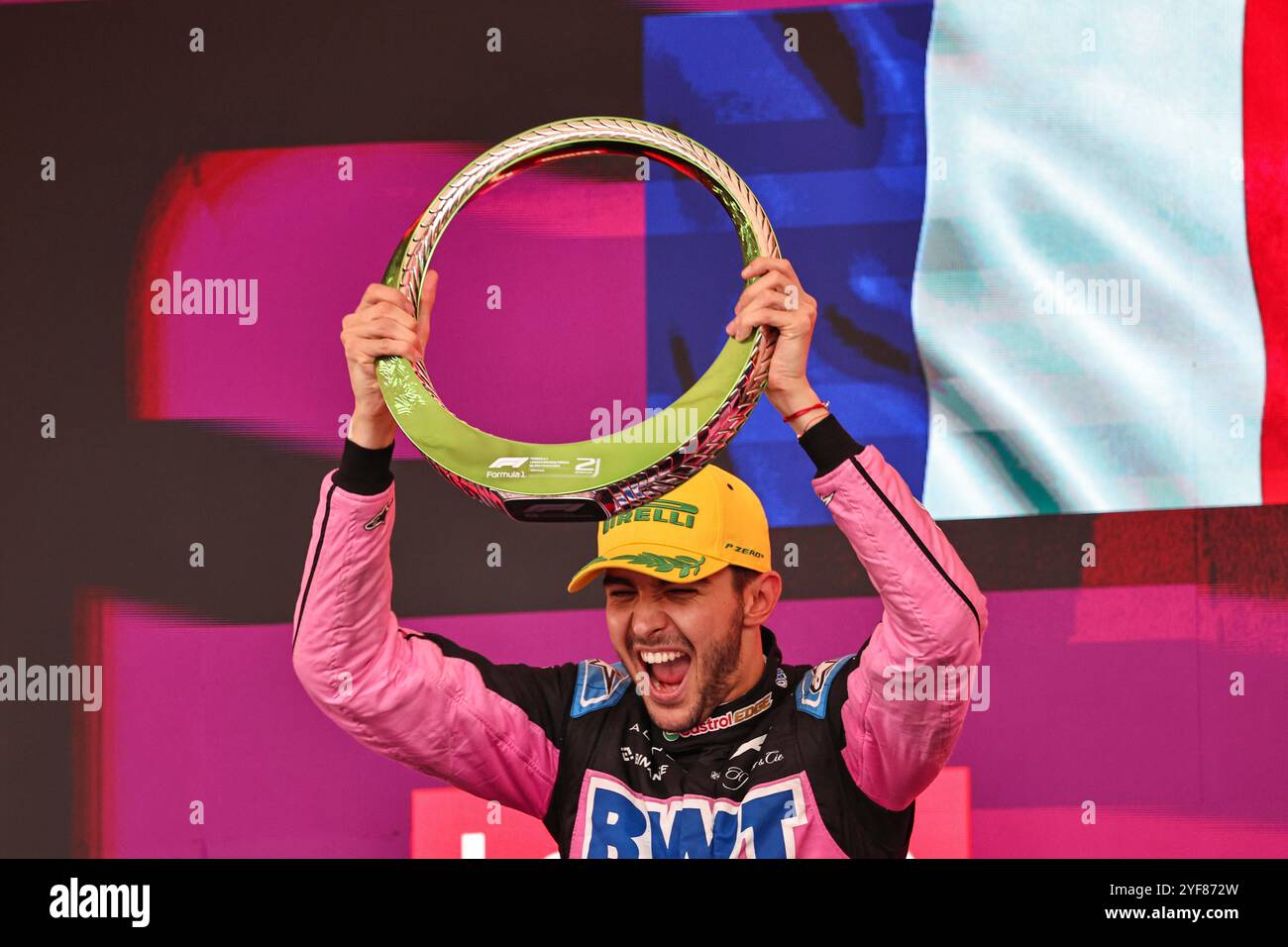 Sao Paulo, Brazil . 18th Oct, 2024. 10/18/2024 - Esteban Ocon (FRA ...