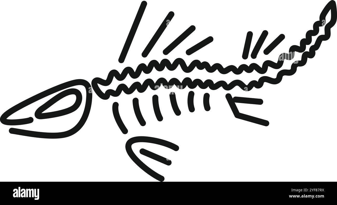 Fin spines Stock Vector Images - Alamy