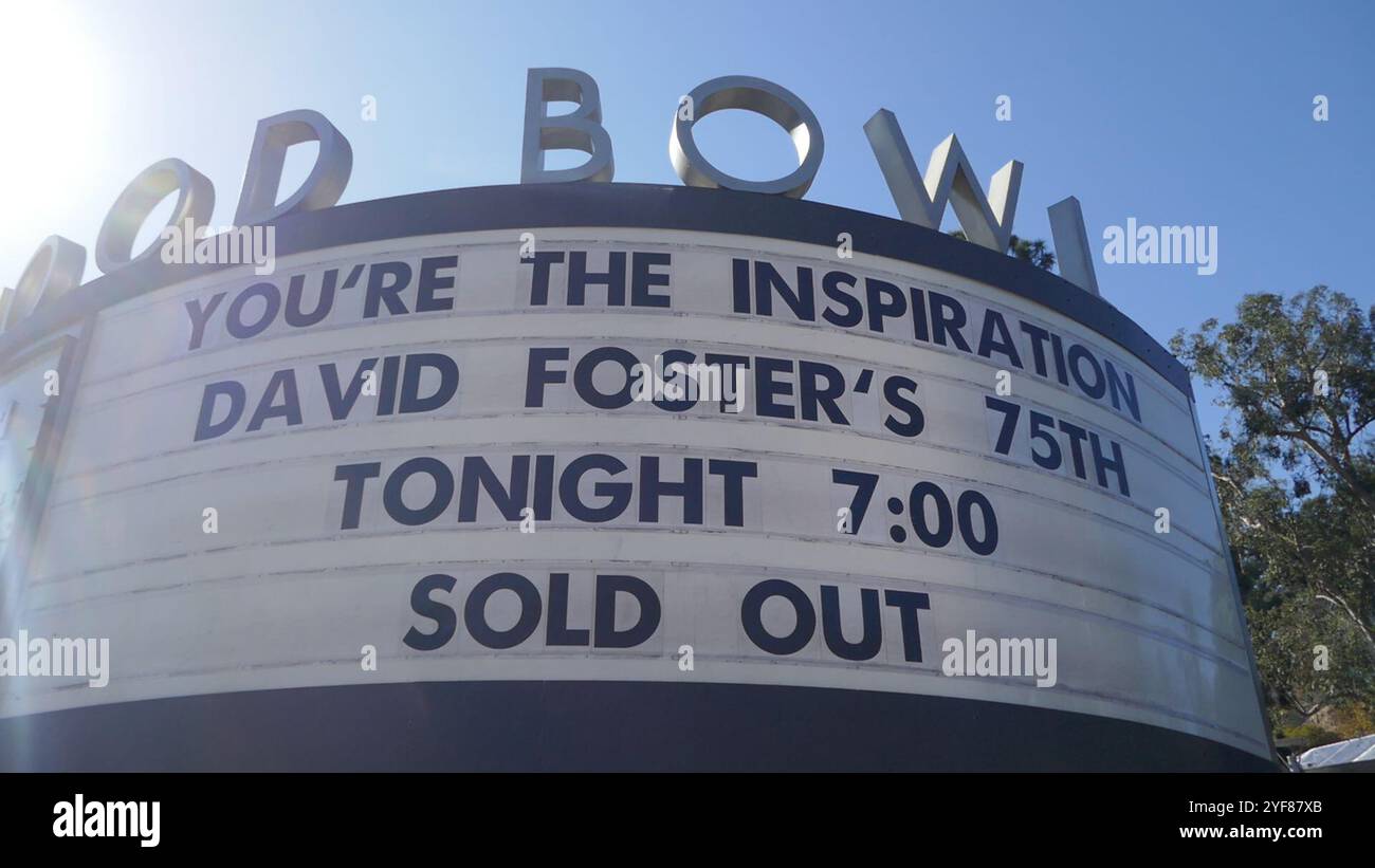 Los Angeles, California, USA 3rd November 2024 David Foster.75th ...