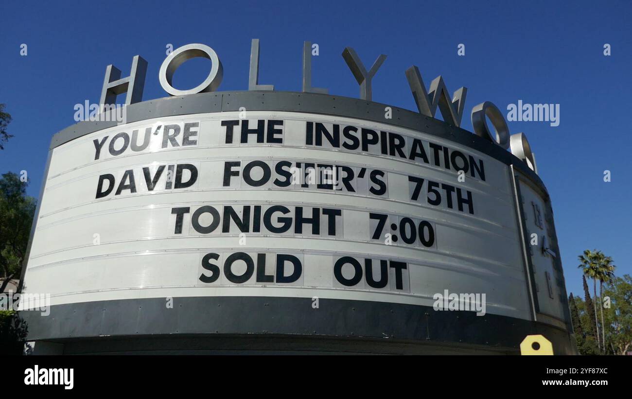 Los Angeles, California, USA 3rd November 2024 David Foster.75th ...