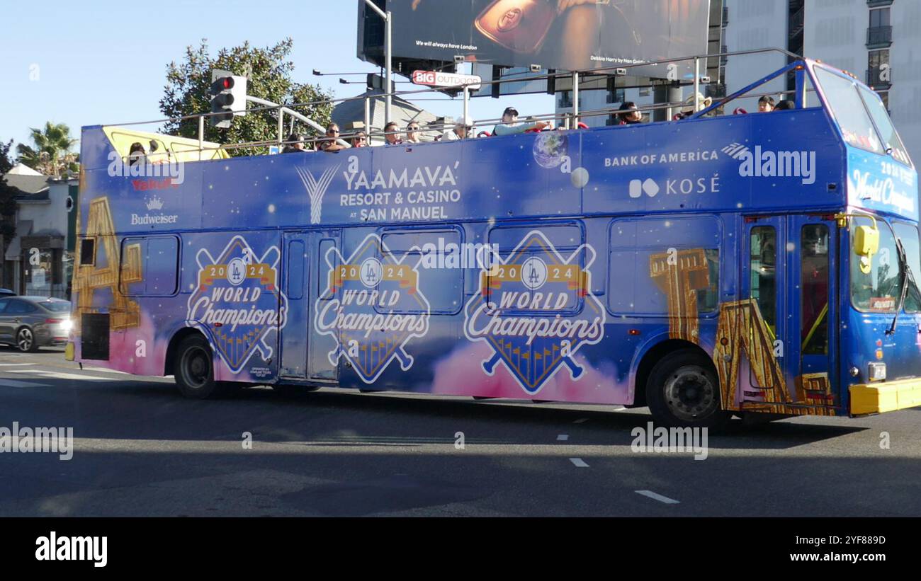 Los Angeles, California, USA 3rd November 2024 Dodgers World Champions ...